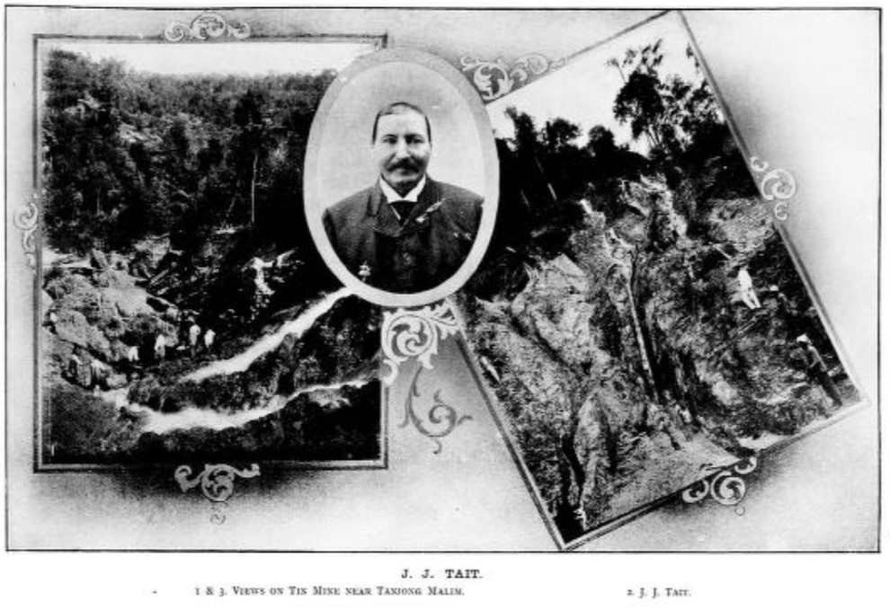 John James Tait from Scotland to New Zealand via Straits Settlement ...